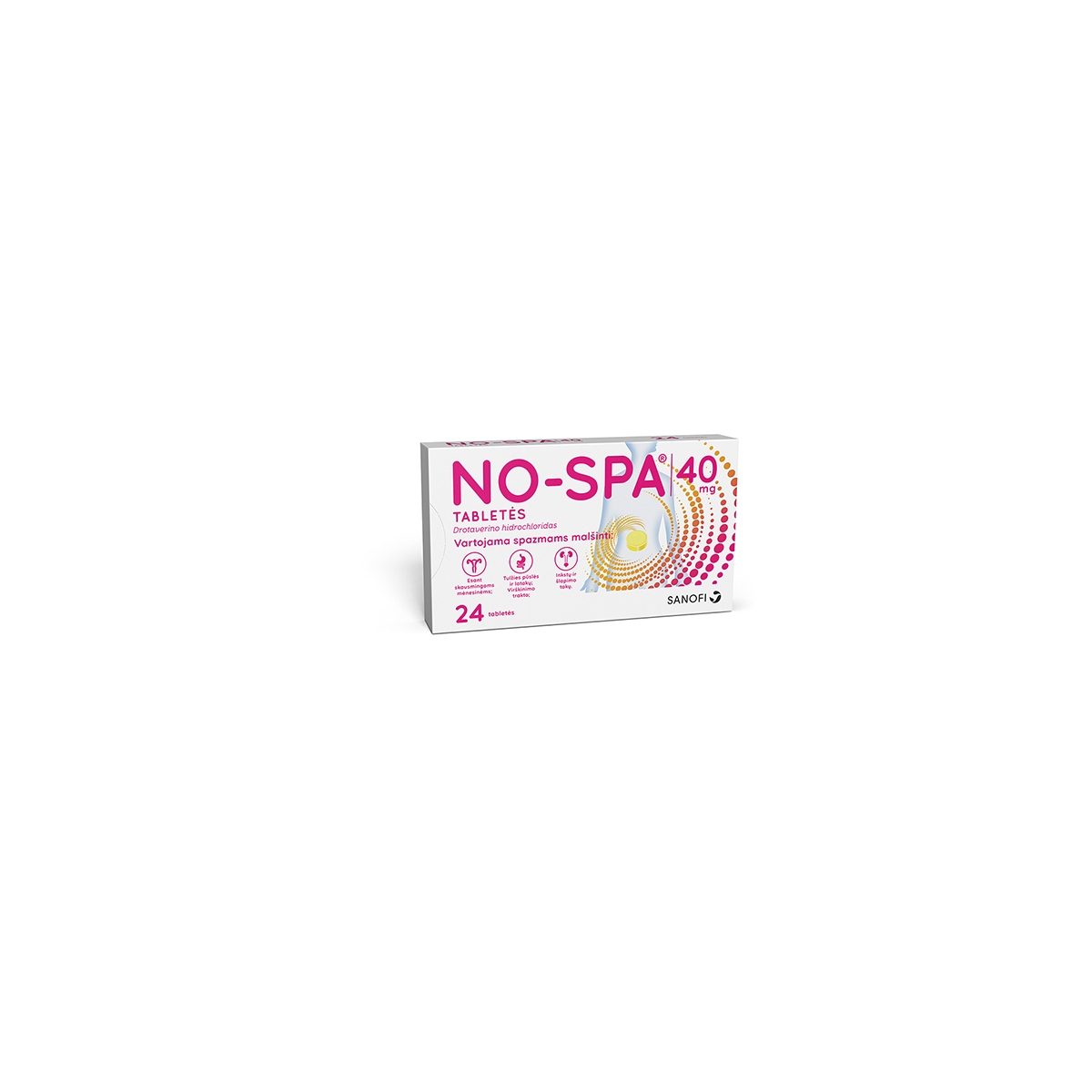NO-SPA 40mg tab. N24
