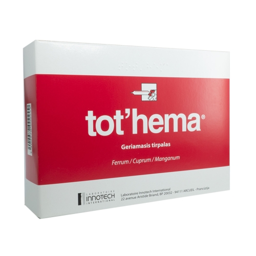 TotHema geriamasis tirpalas 10ml ampulėse N20